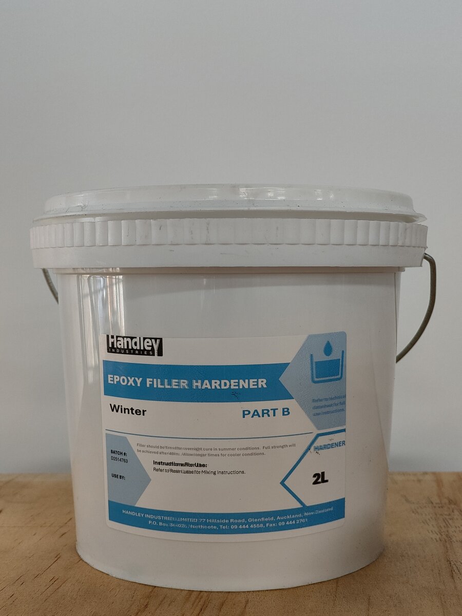 HANDLEY EPOXY FILLER PART B 2LTR - Wynn Fraser