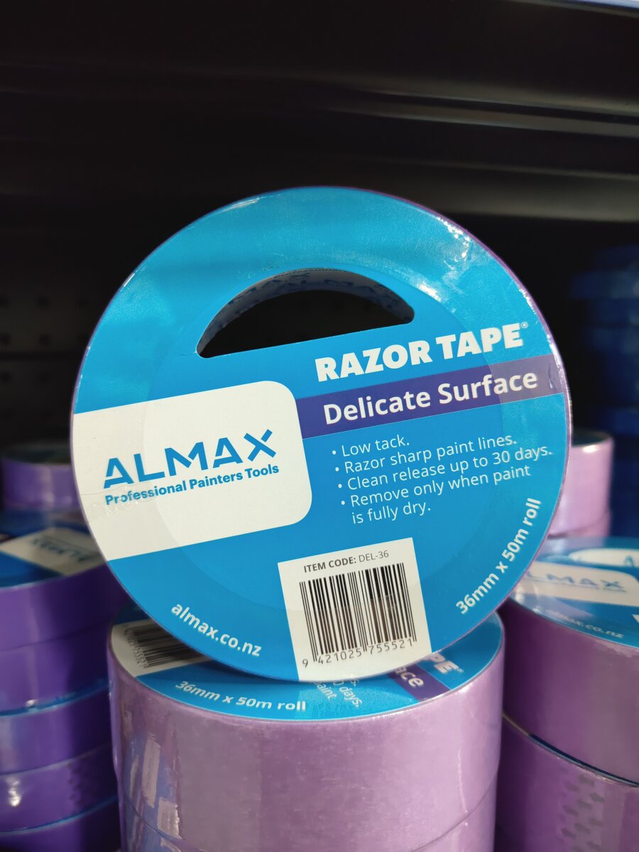 ALMAX RAZOR TAPE DELICATE SURFACE 36MM - Wynn Fraser