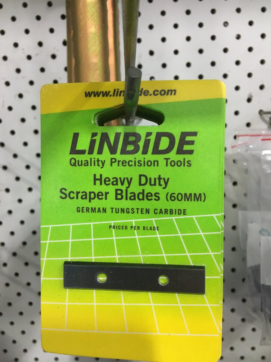 LB Linbide Scraper Blade 60mm each - Wynn Fraser
