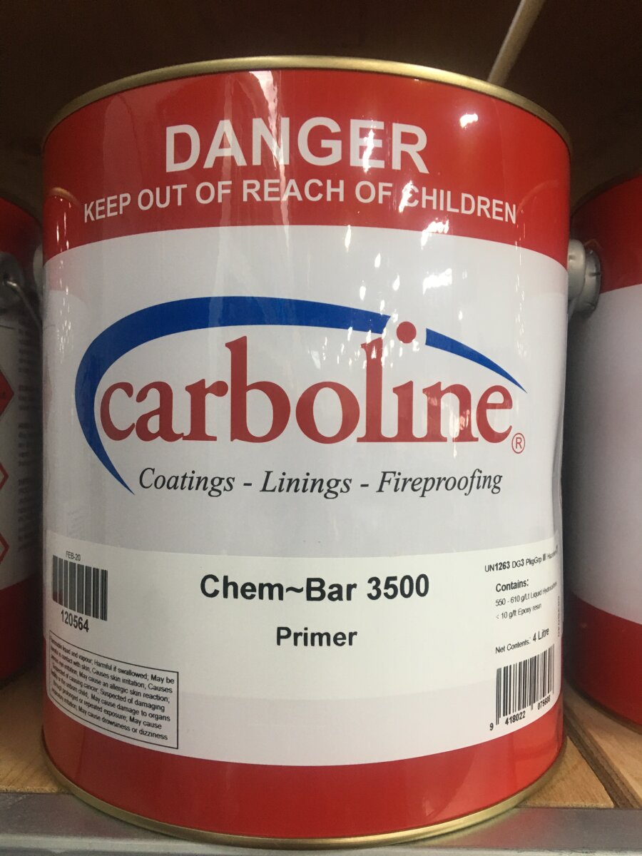 AL Chem~Bar 3500 Primer-Metallic Grey 4L - Wynn Fraser