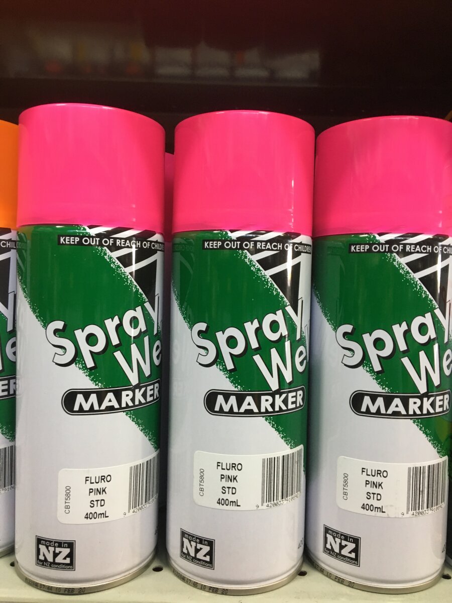 DM Spraywell Marker - 400ml Fluro Pink - Wynn Fraser