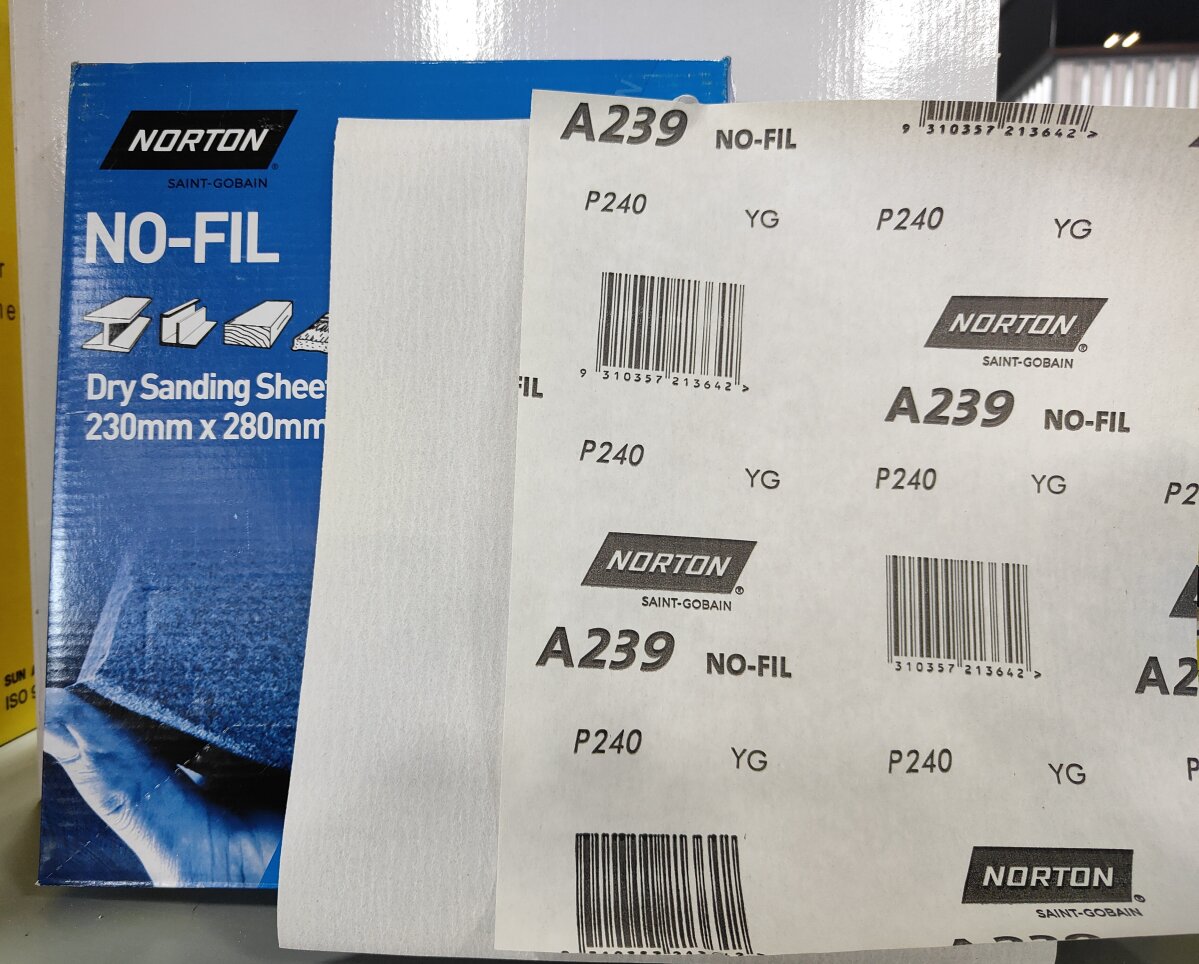 NO-FIL ADALOX A239 PAPER SHEETS P240 - Wynn Fraser