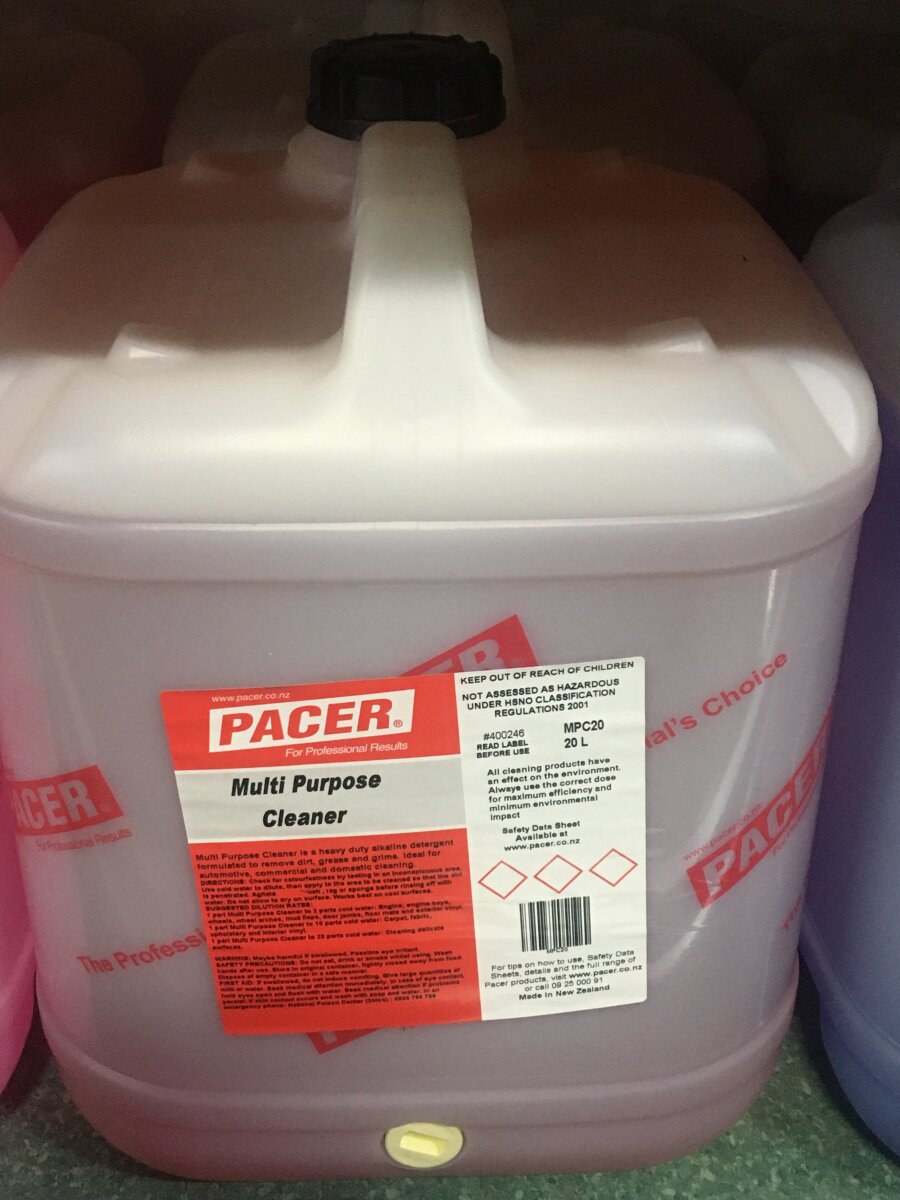 CC PACER Multi Purpose Cleaner - 20lt - Wynn Fraser
