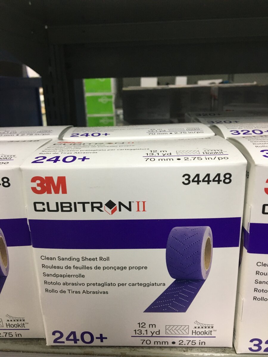 3m Cubitron Purple Roll 70x12m p240 (34448) - Wynn Fraser