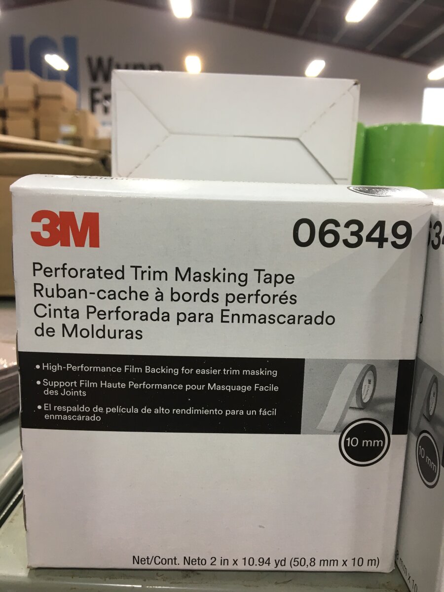 3M 6349 Trim Masking Tape 10mm x 10m - Wynn Fraser