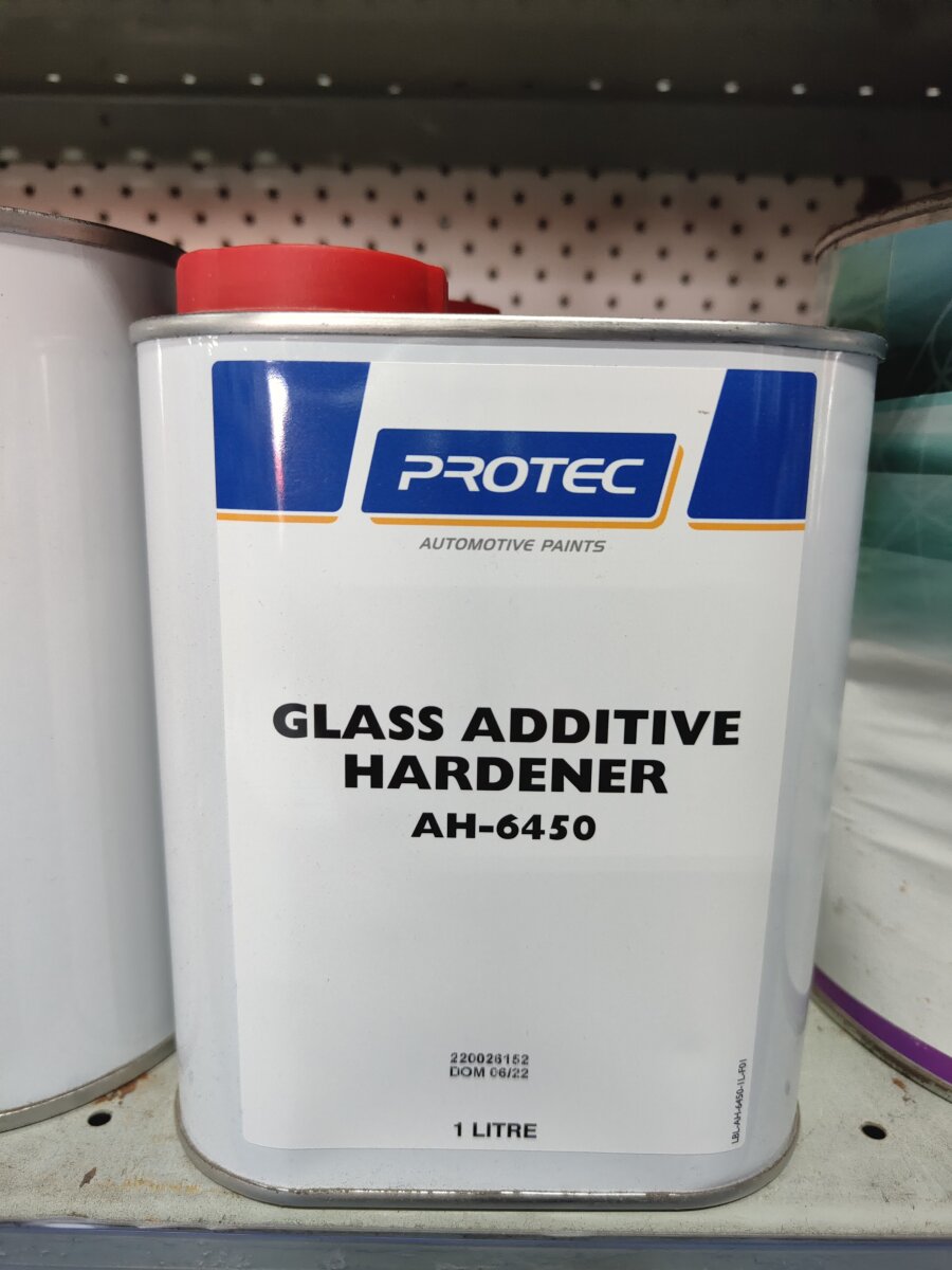 PROTEC 6450 GLASS ADDITIVE HARDENER 1L - Wynn Fraser
