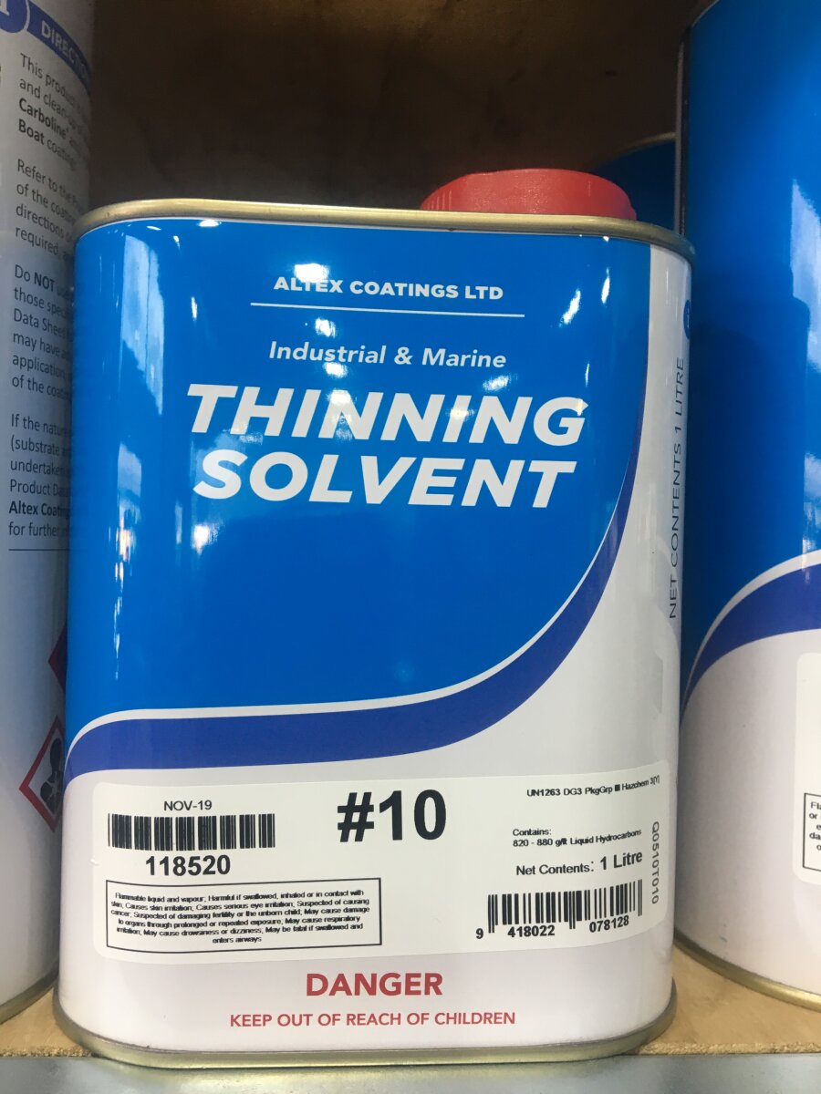 AL X-100 / #10 Thinners 1L - Wynn Fraser