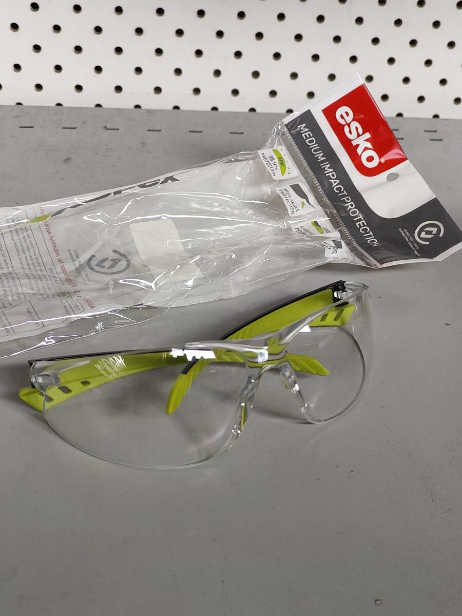 ESKO E4000 CLEAR LENS XSPEX SAFETY SPEC - Wynn Fraser