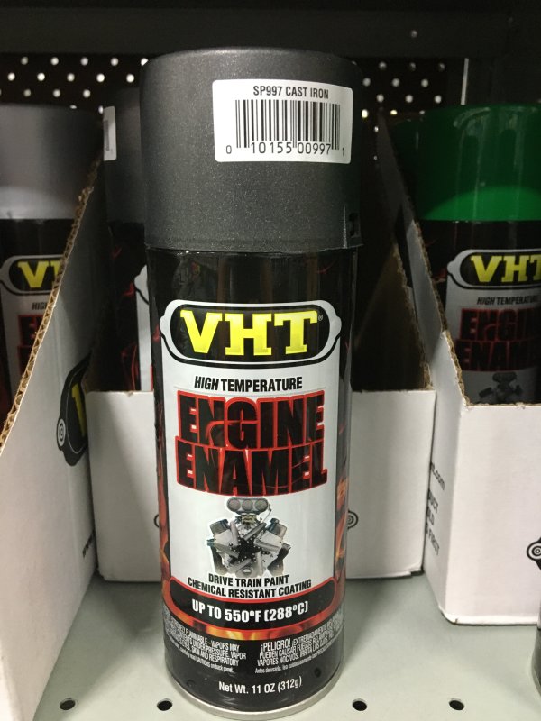 VHT Engine Enamel - Cast Iron SP997 - Wynn Fraser